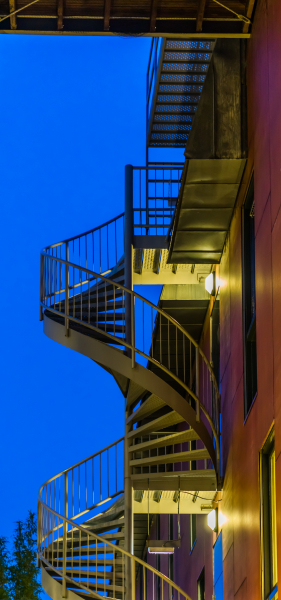 Brandsäkerhet och brandstegar - Brandfritt